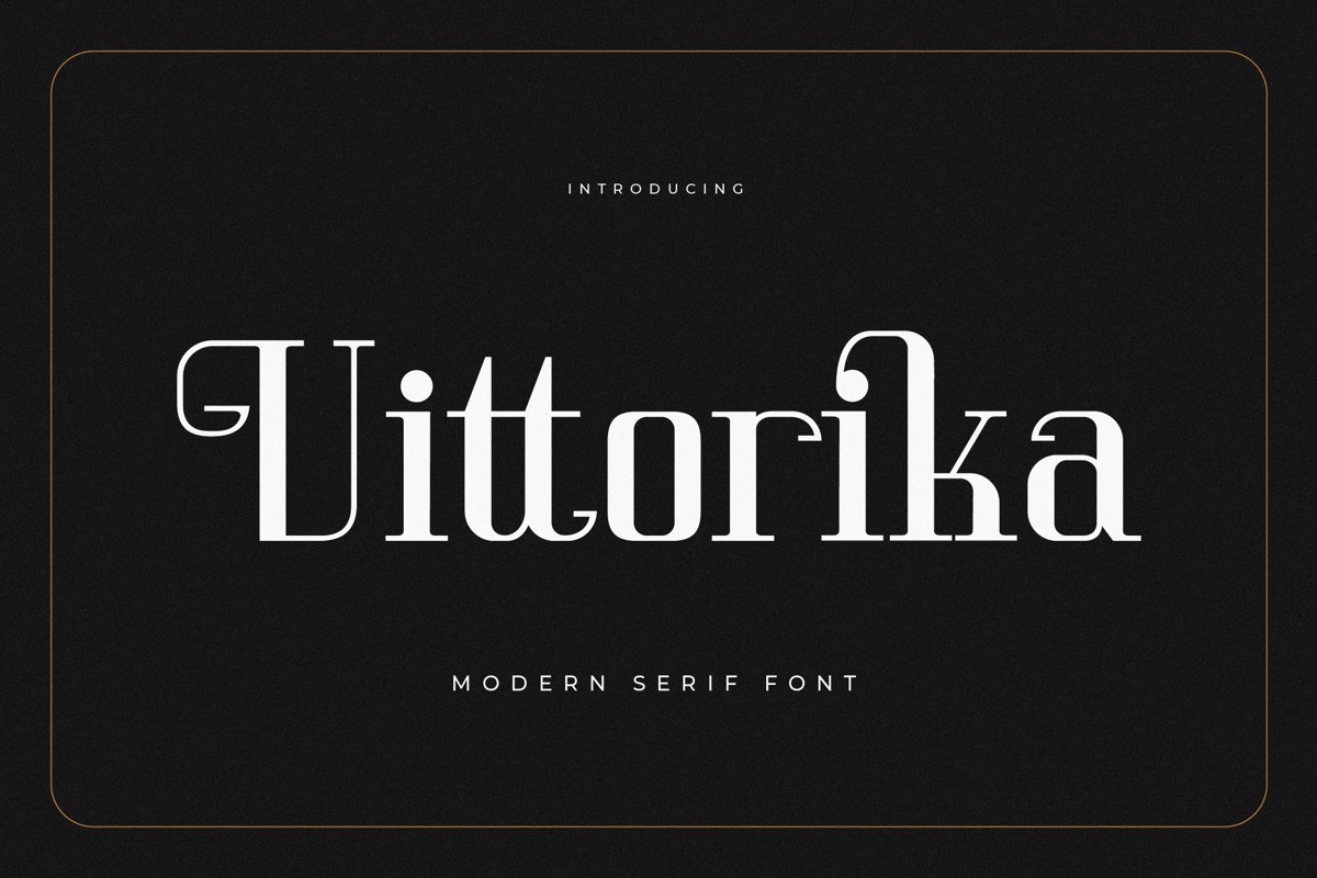 Vittorika Font | Letterena Studios | FontSpace