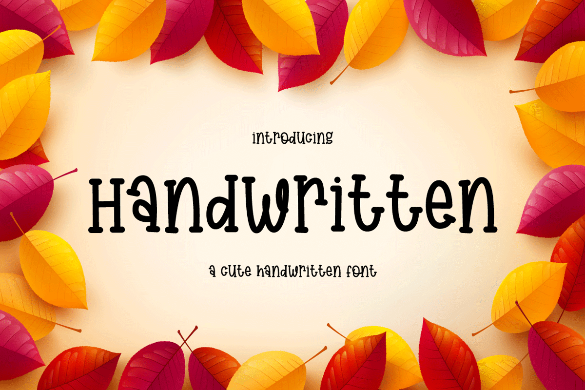 Handwritten Font | Letter art Studio | FontSpace