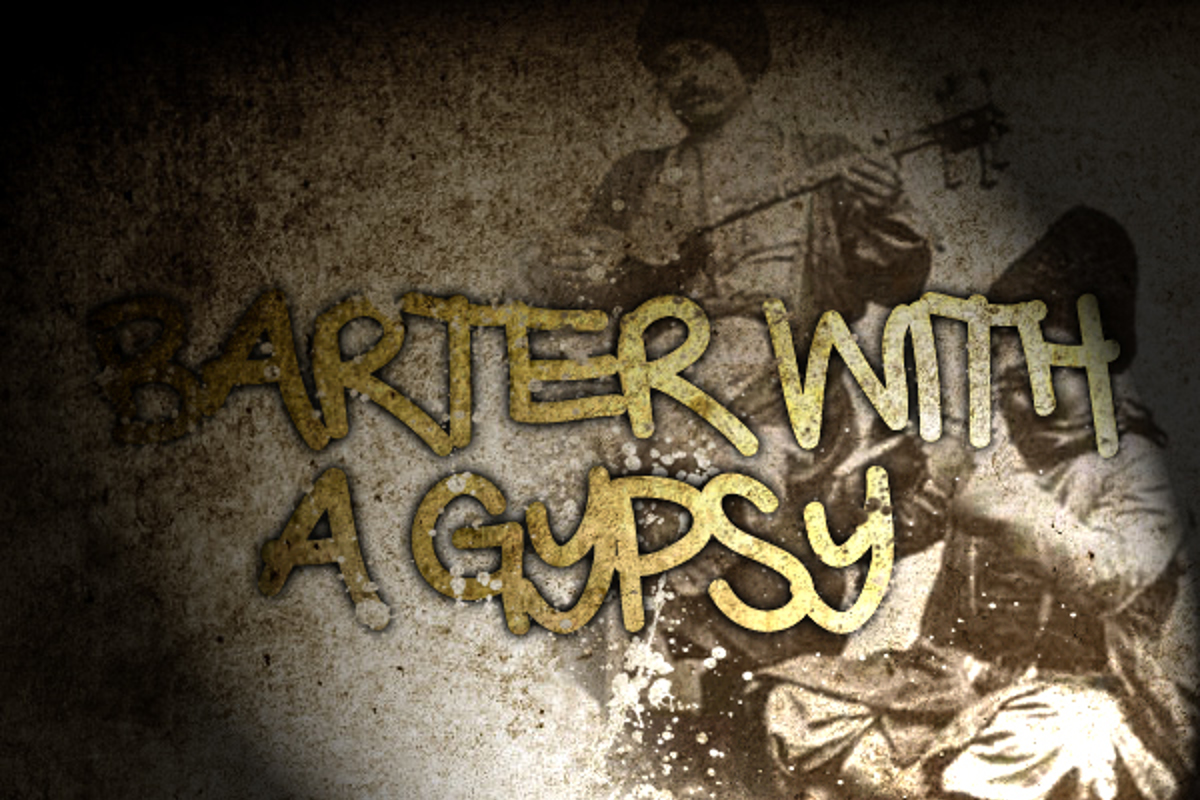 Barter with a Gypsy Font - Free Download
