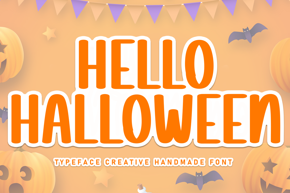 Hello Halloween Font | scratchones_creative | FontSpace