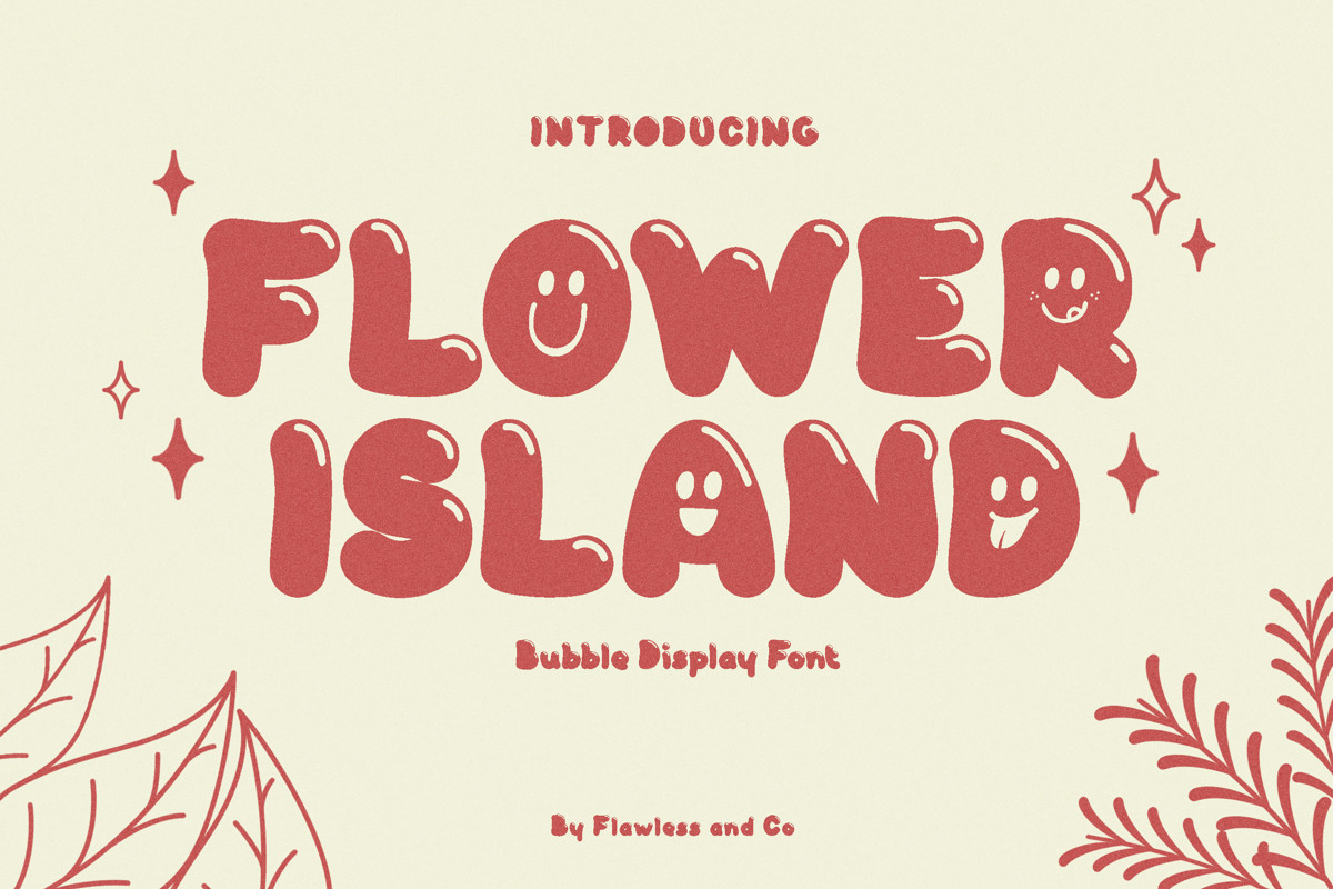 Flower Island Font - Free Download