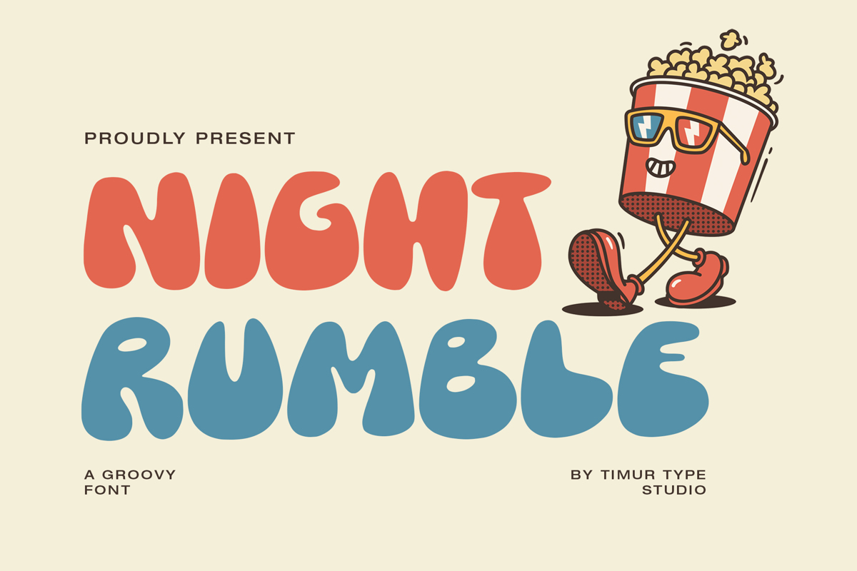 Night Rumble Font - Free Download