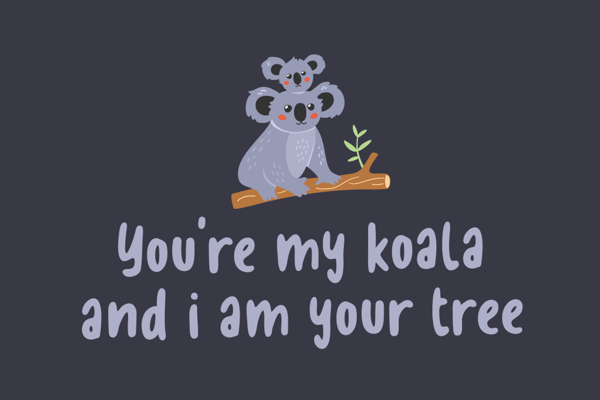 Koala Family Font - Free Download