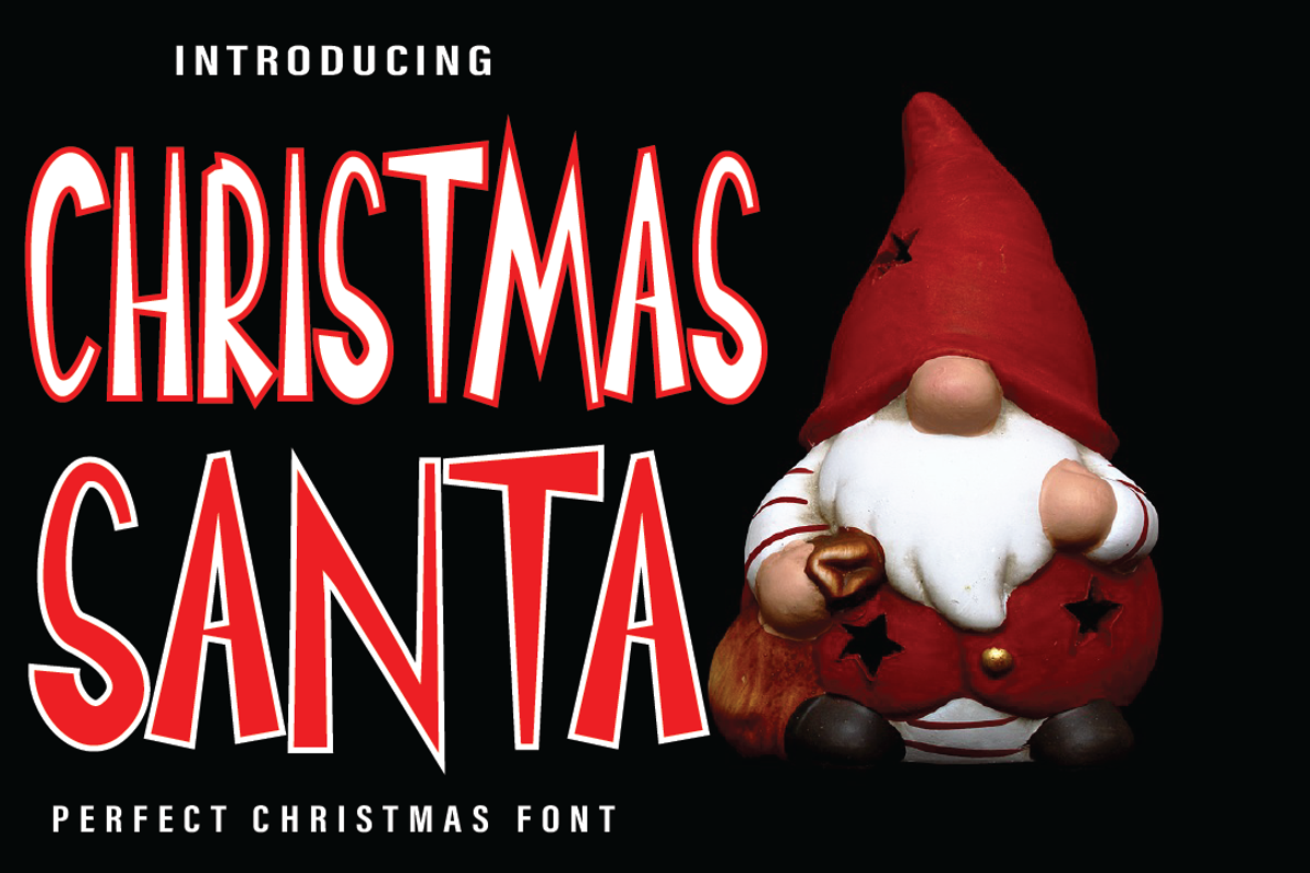 Christmas Santa Font | FarzStudio | FontSpace