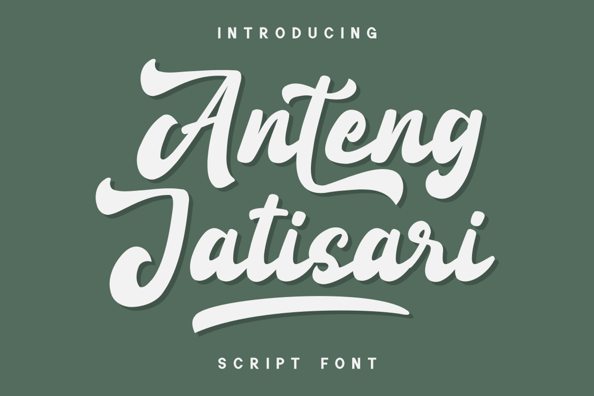 Anteng Jatisari Font | GFRcreative | FontSpace