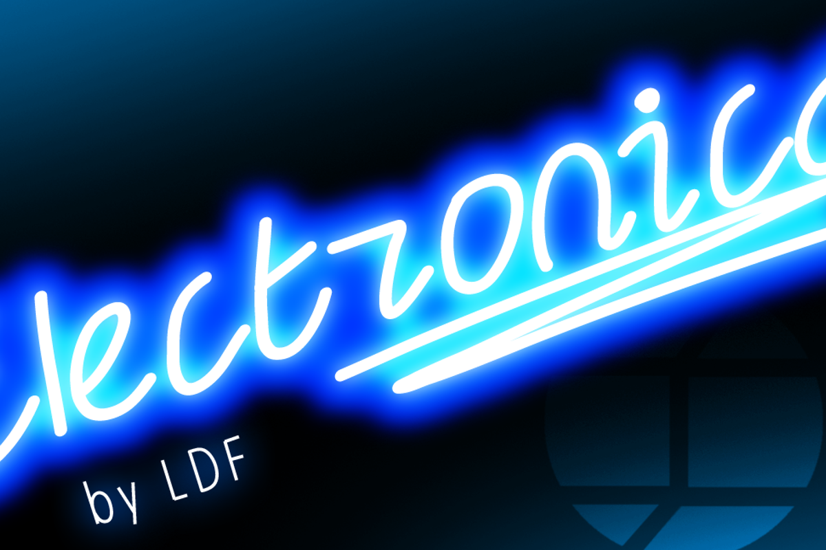 Electronica Font - Free Download