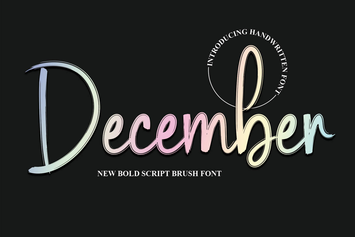 December Font | scratchones_creative | FontSpace