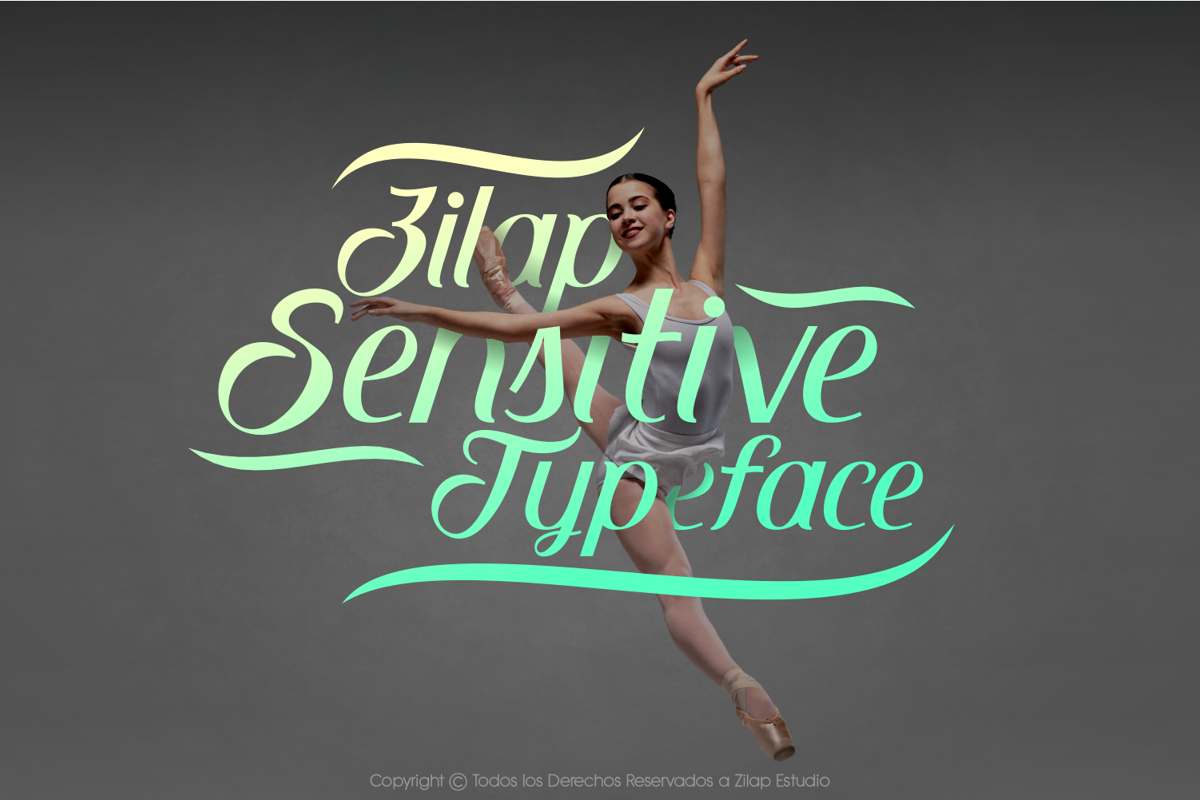 Zilap Sensitive Font | ZILAP ESTUDIO - ZP | FontSpace