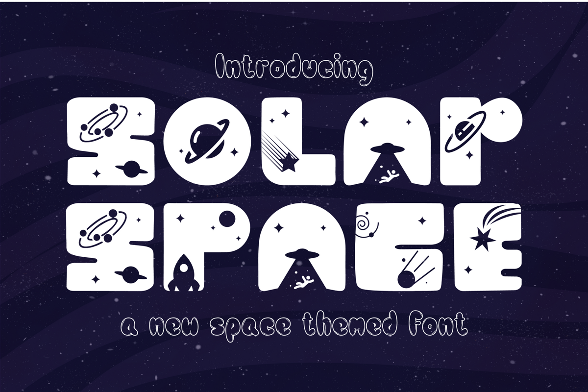 SOLAR SPACE Font | 177Studio | FontSpace