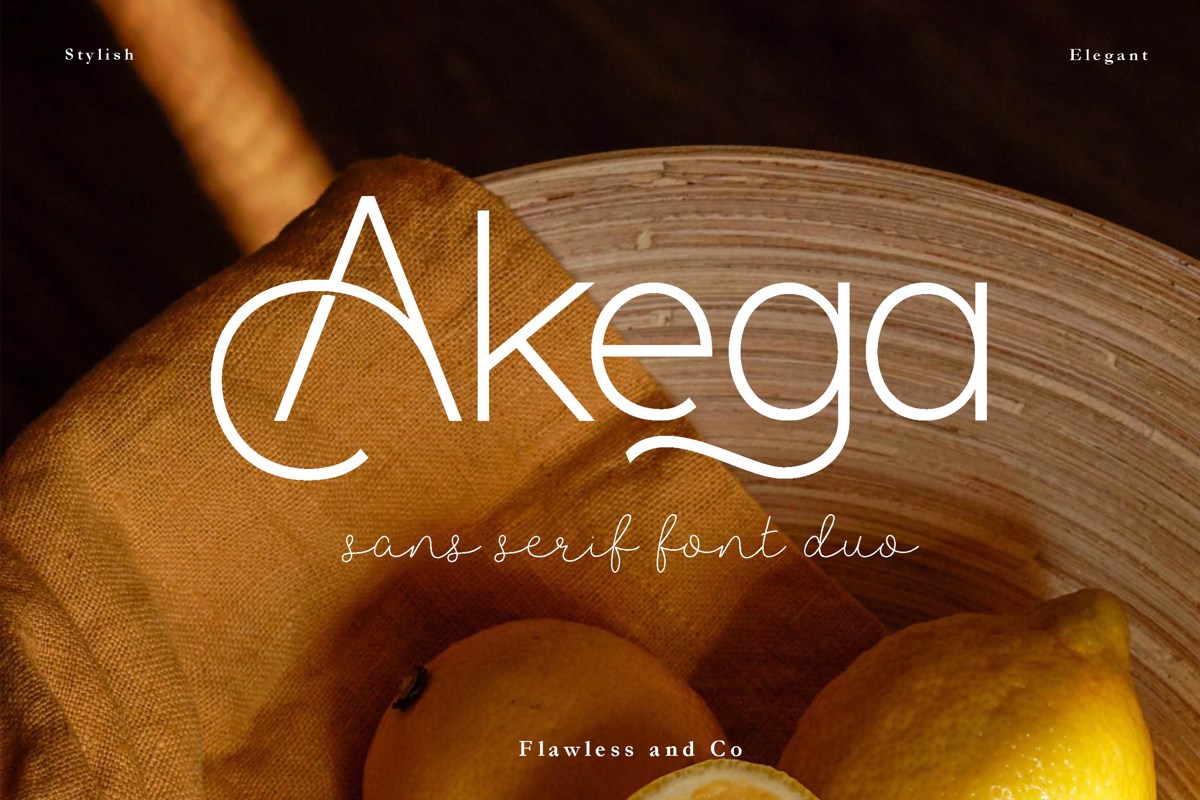 Akega Font | FlawlessAndCo | FontSpace