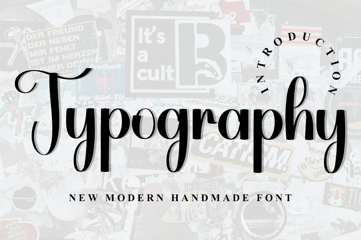 Typography Font | FreshTypeINK | FontSpace