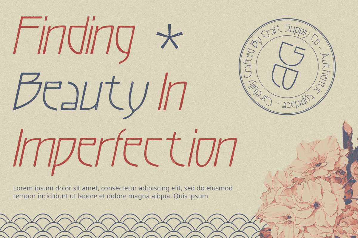 Chioki Stamp Font | craftsupplyco | FontSpace