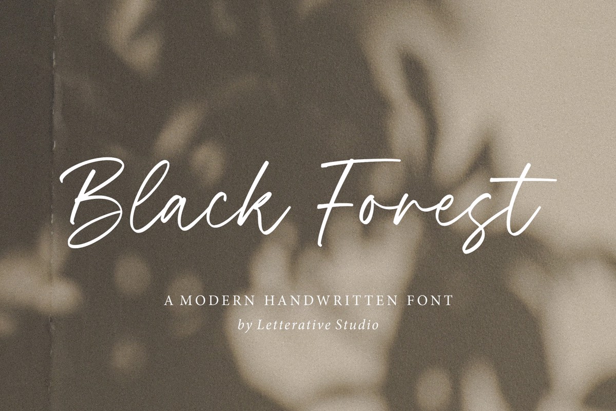 Black Forest Font - Free Download