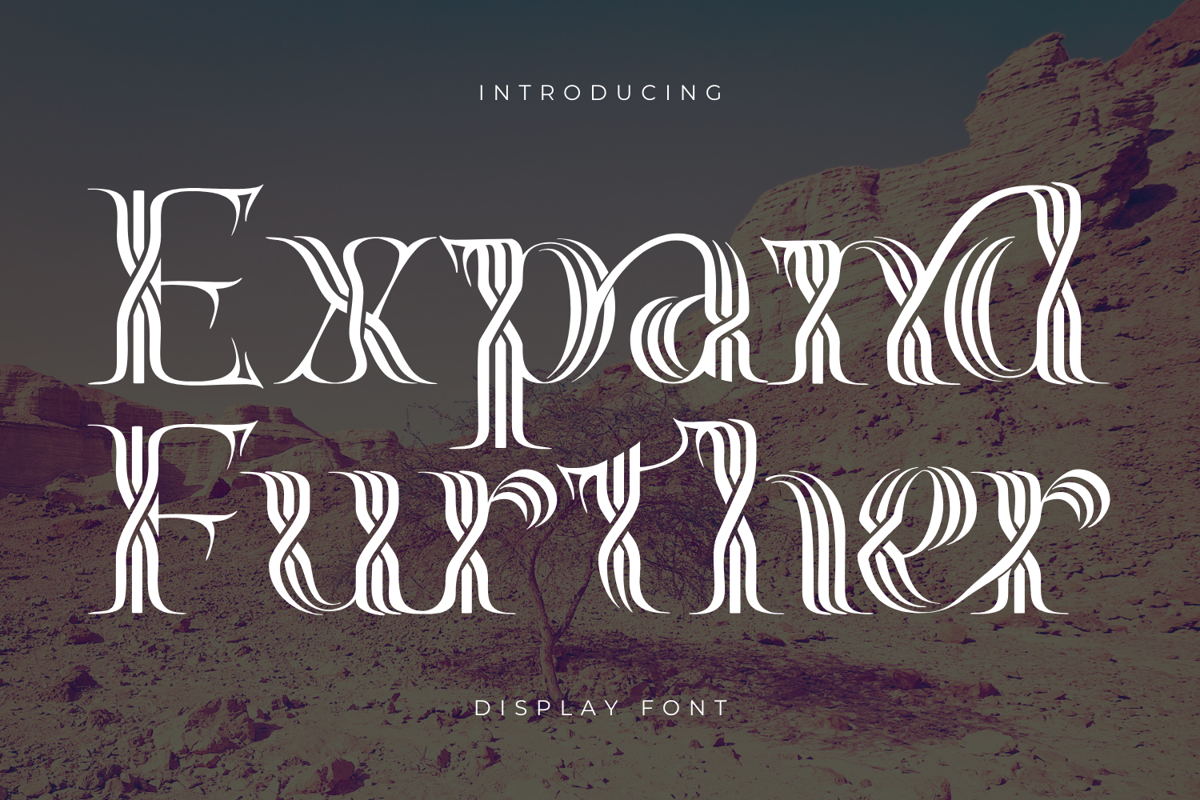 Expand Further Font | 177Studio | FontSpace
