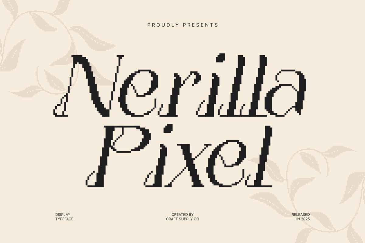 Nerilla Pixel Font - Free Download