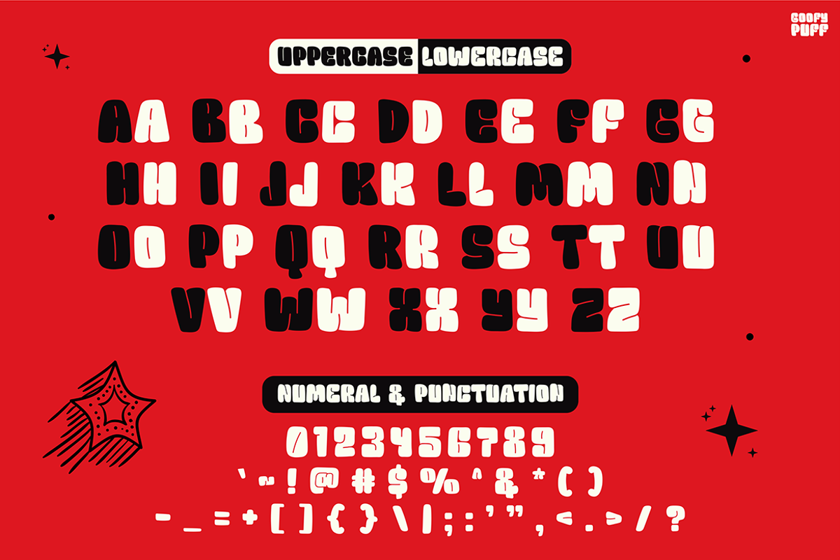 Goofy - Puff Font - Free Download