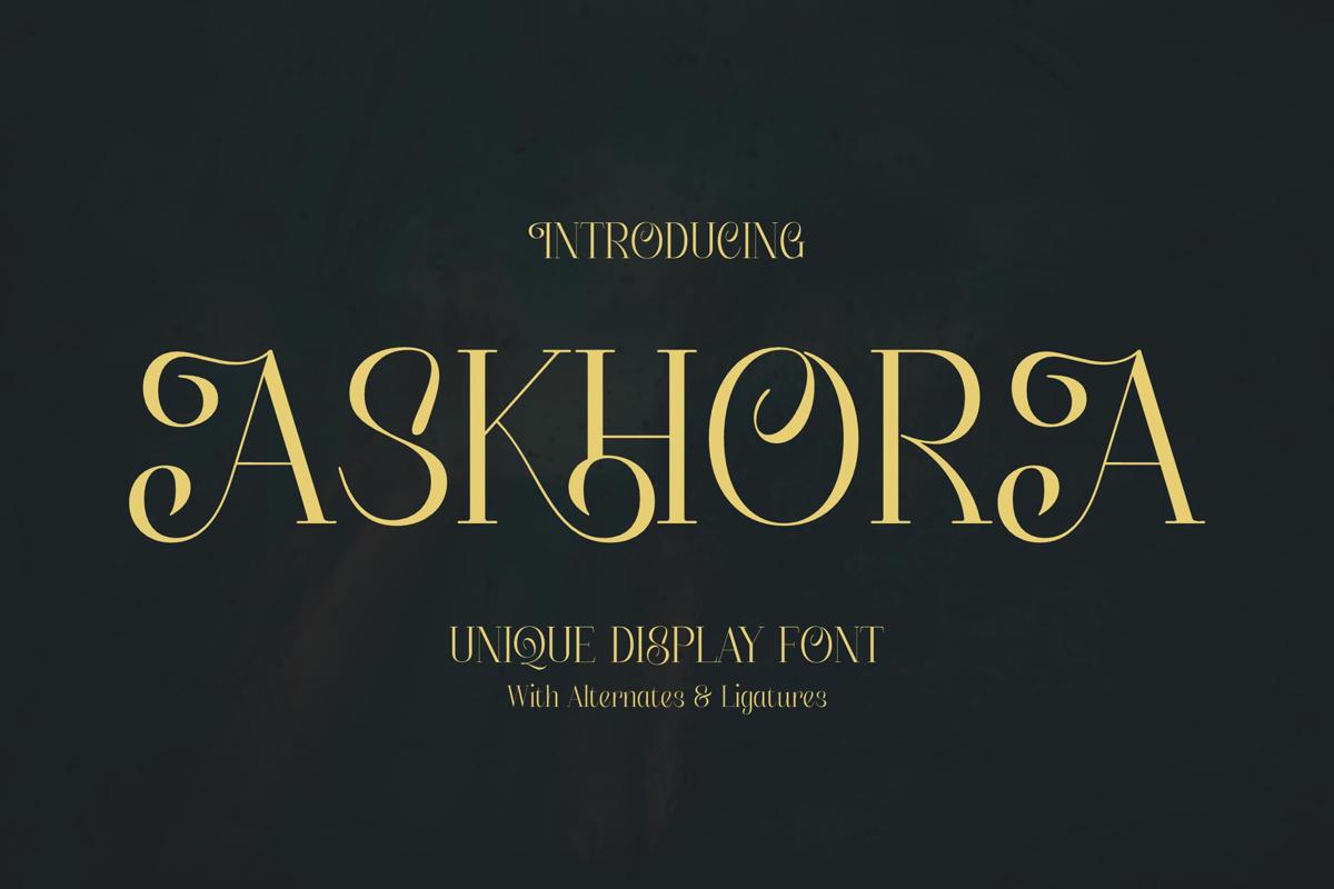 Askhora Font - Free Download