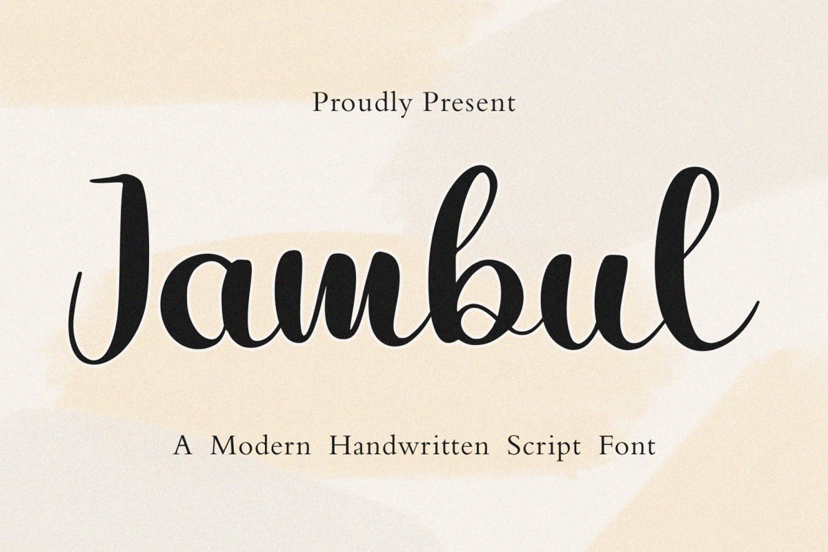 Jambul Font | Essentials Studio | FontSpace