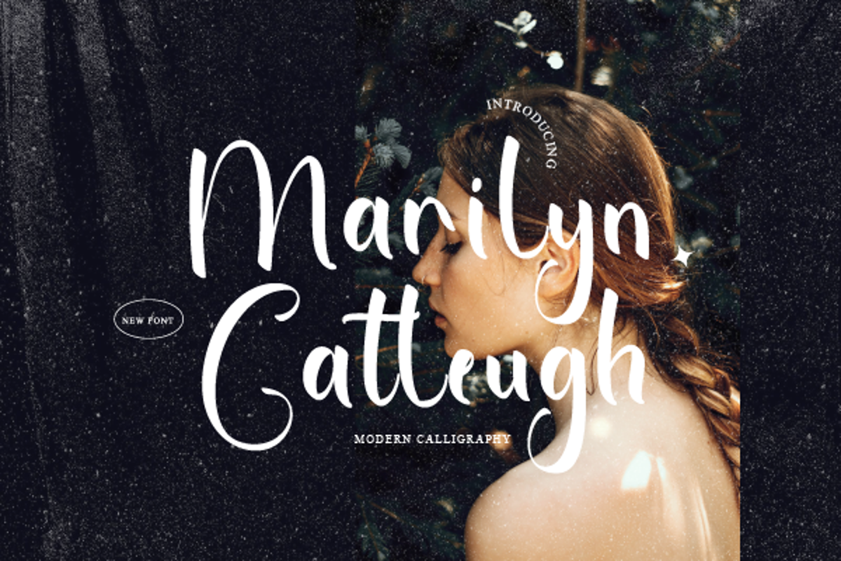 Marilyn Catleugh Font | Synthetic Type | FontSpace