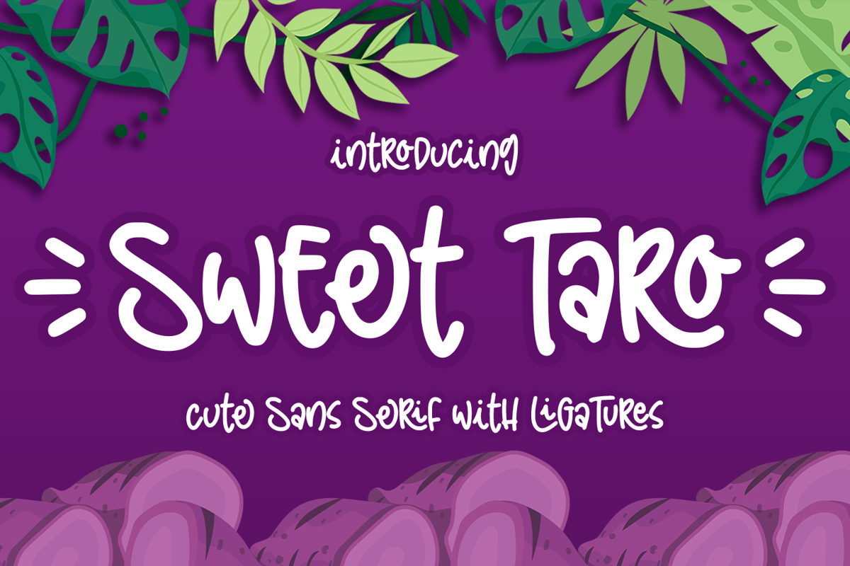 Sweet Taro Font - Free Download
