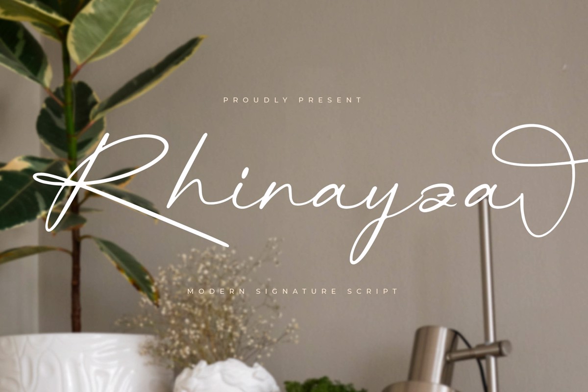 Rhinayza VERSION Font | Letterena Studios | FontSpace