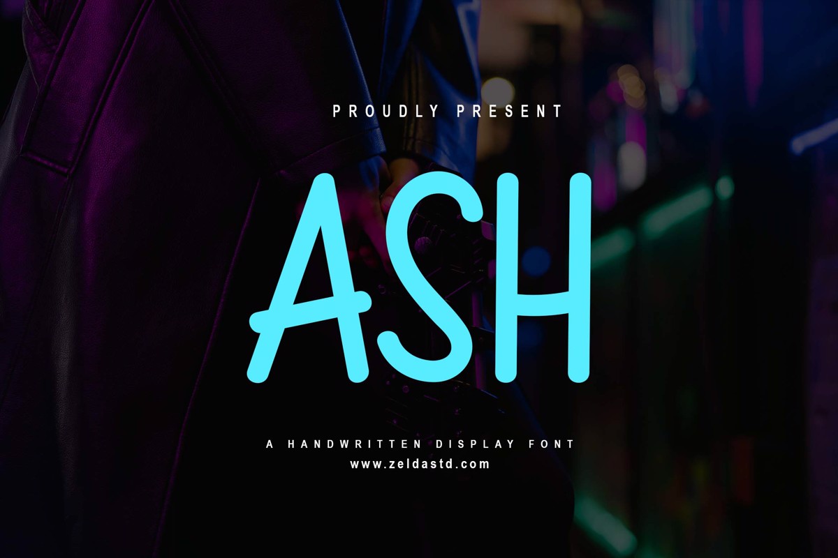 Ash Font | saberstudio | FontSpace