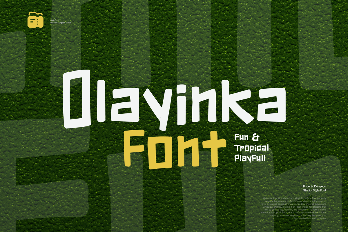 Olayinka Font - Free Download