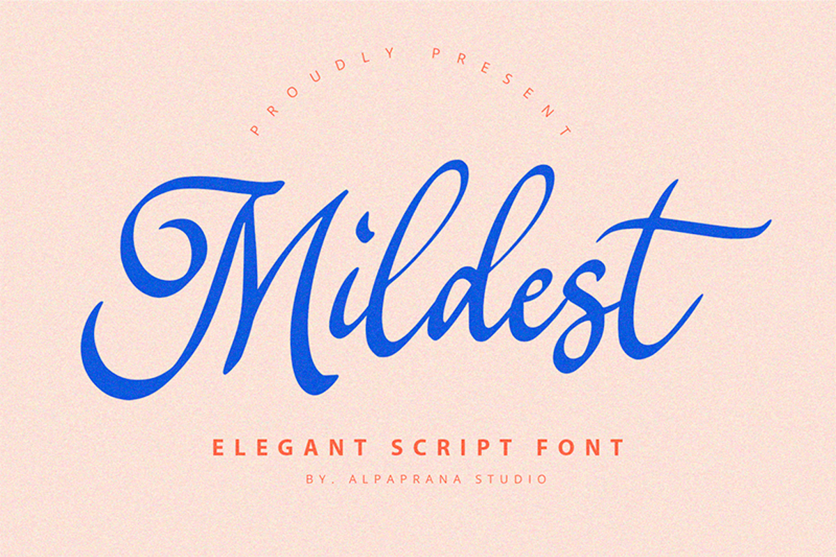 Mildest Font - Free Download