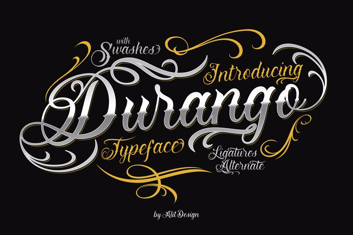 Durango Font | Alit Design | FontSpace