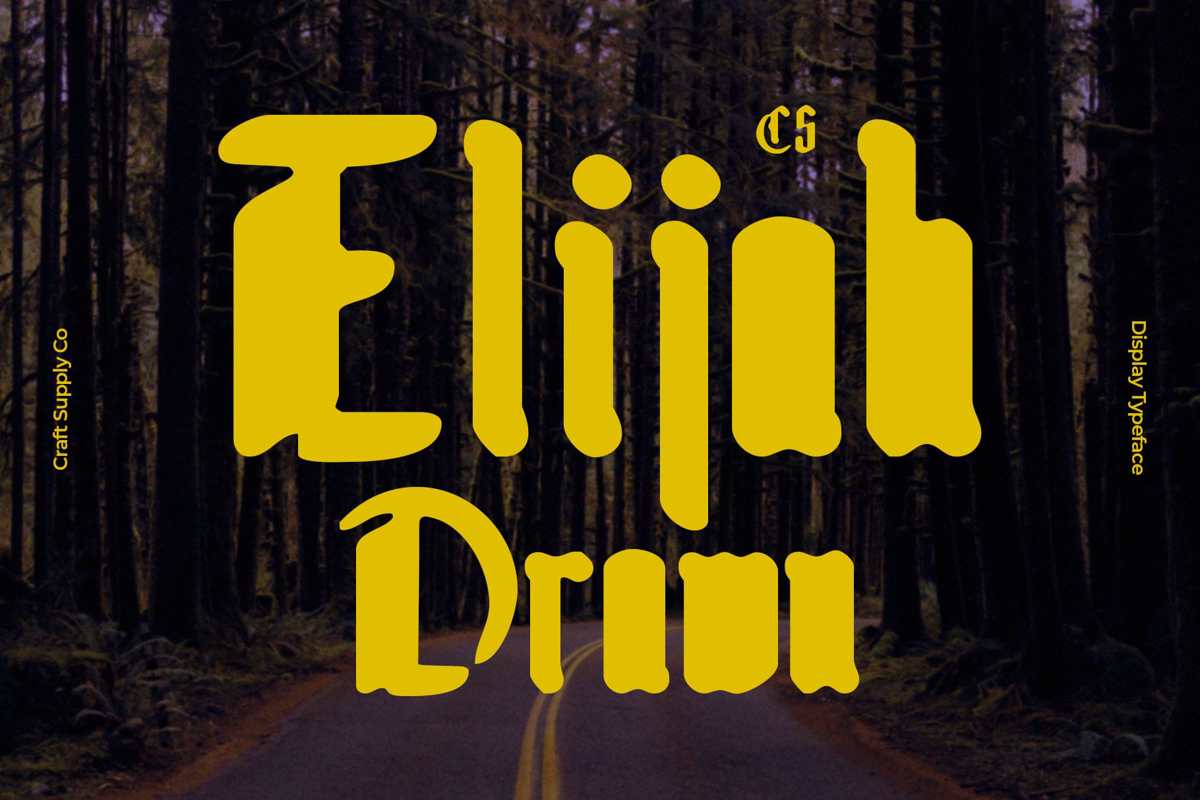 CS Elijah Drawn Font - Free Download
