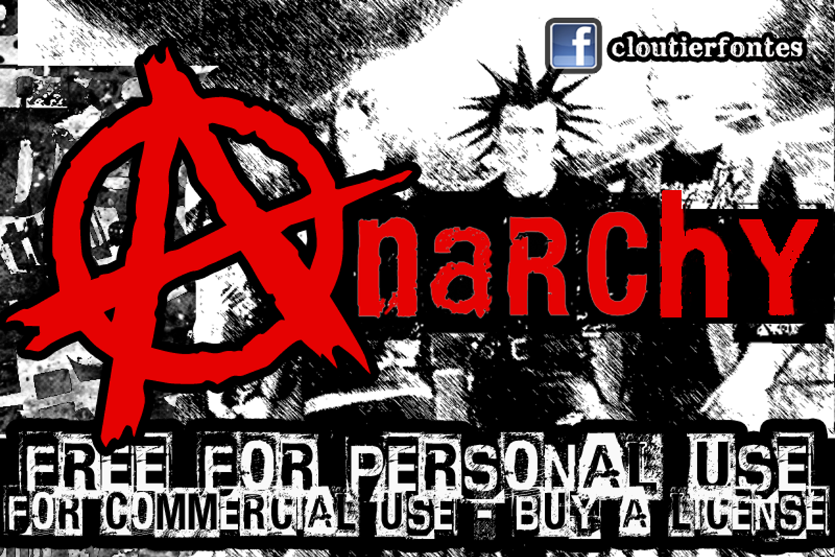 CF Anarchy Font - Free Download
