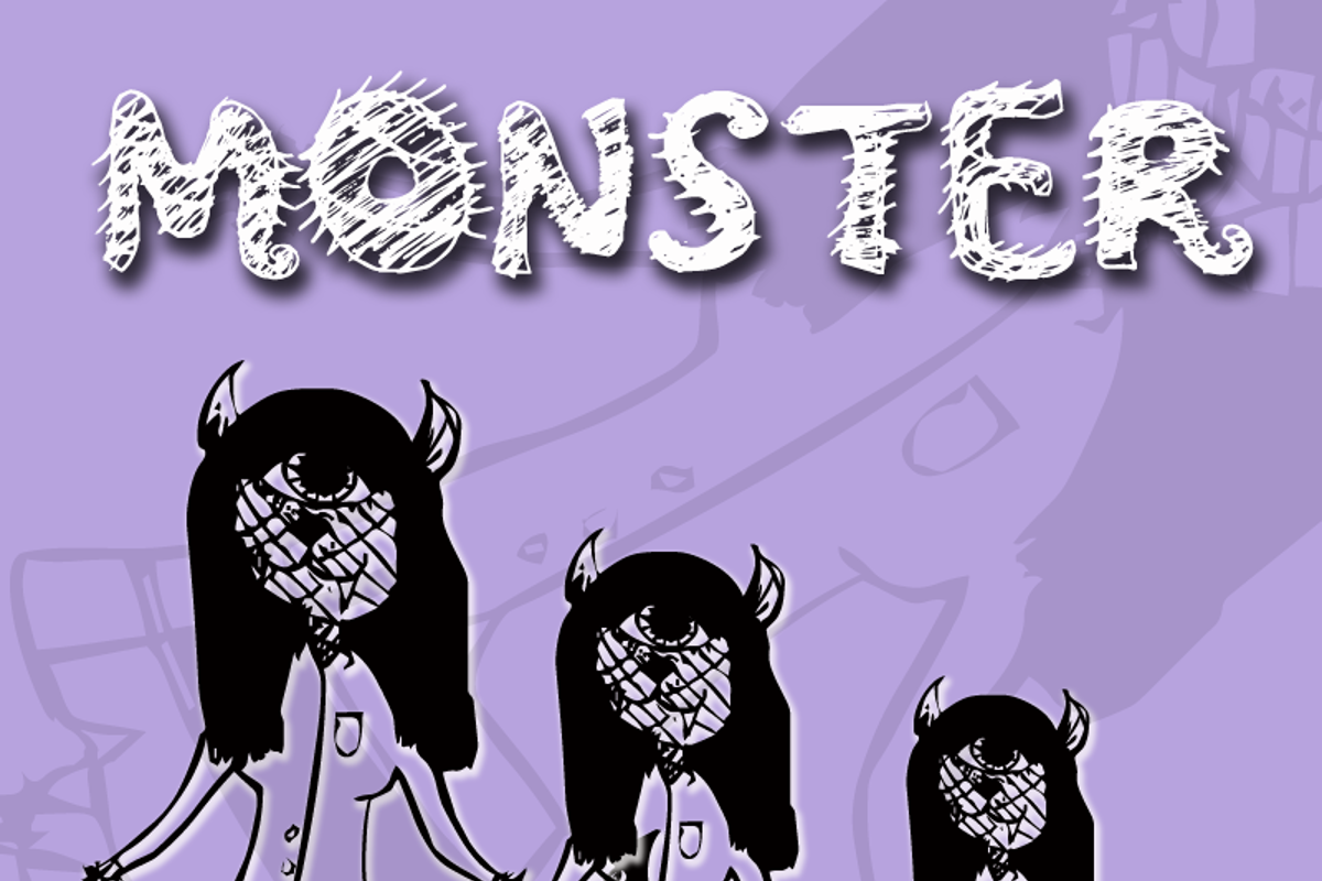 Monster Font | CloutierFontes | FontSpace