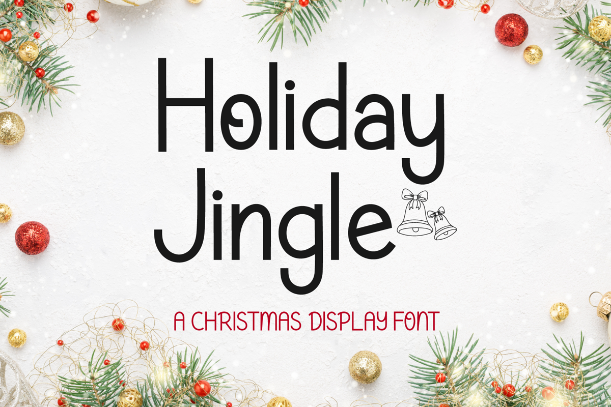 Holiday Jingle Font | AEN Creative Studio | FontSpace