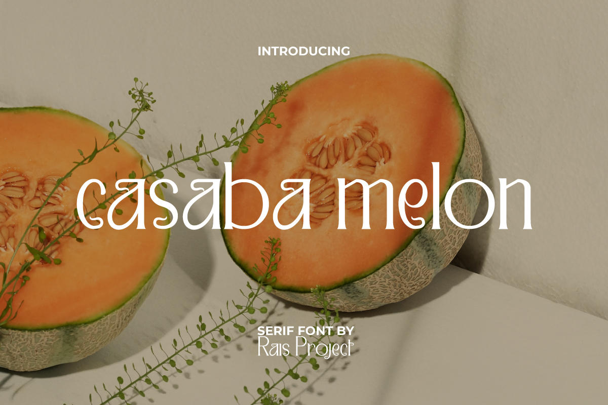 Casaba Melon Font | RaisProject | FontSpace