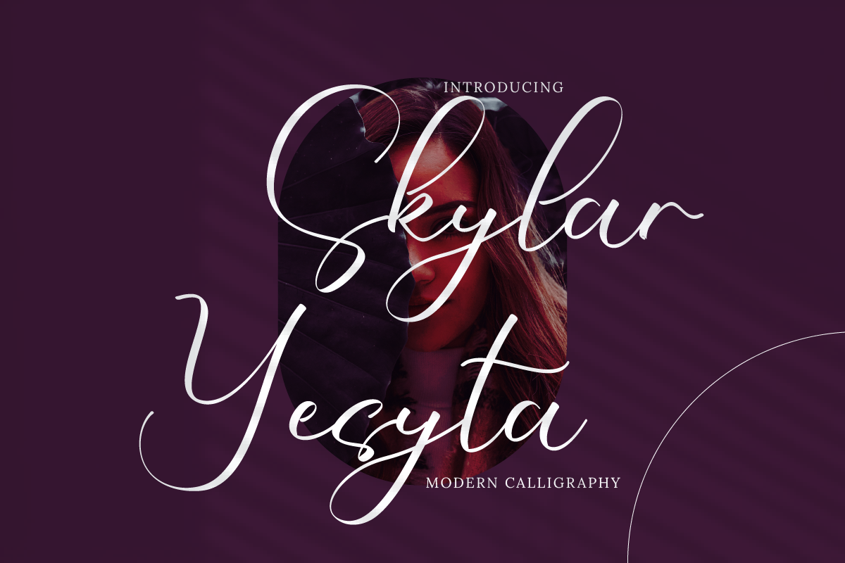 Skylar Yesyta Font | Circle Studio | FontSpace