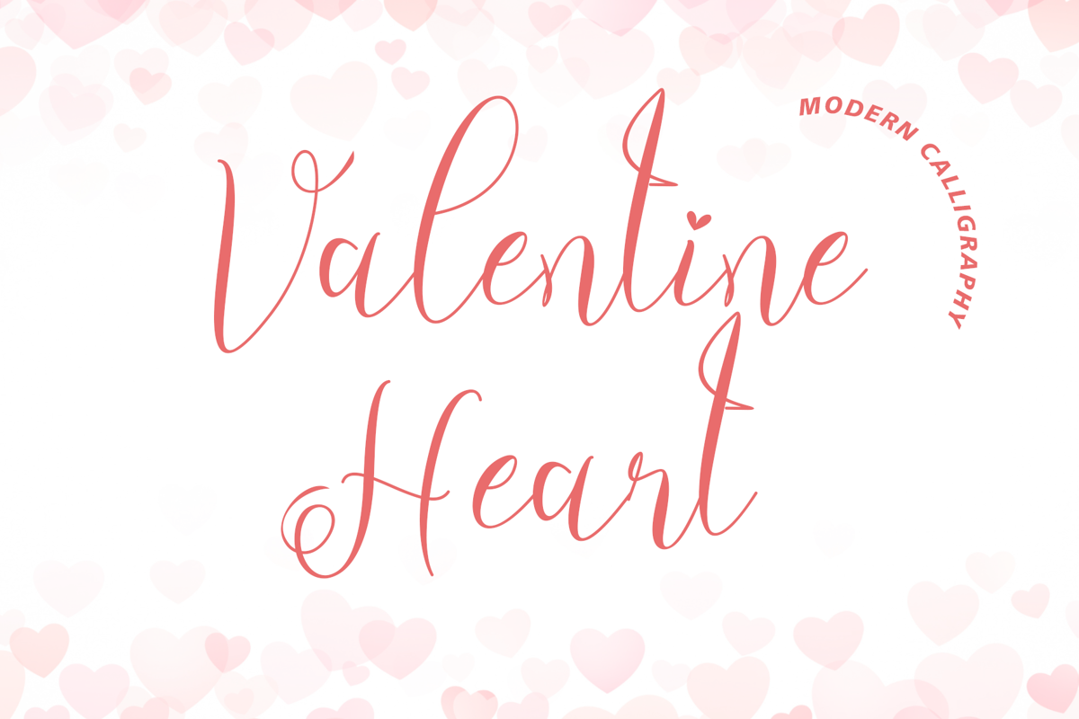 Valentine Heart Font - Free Download