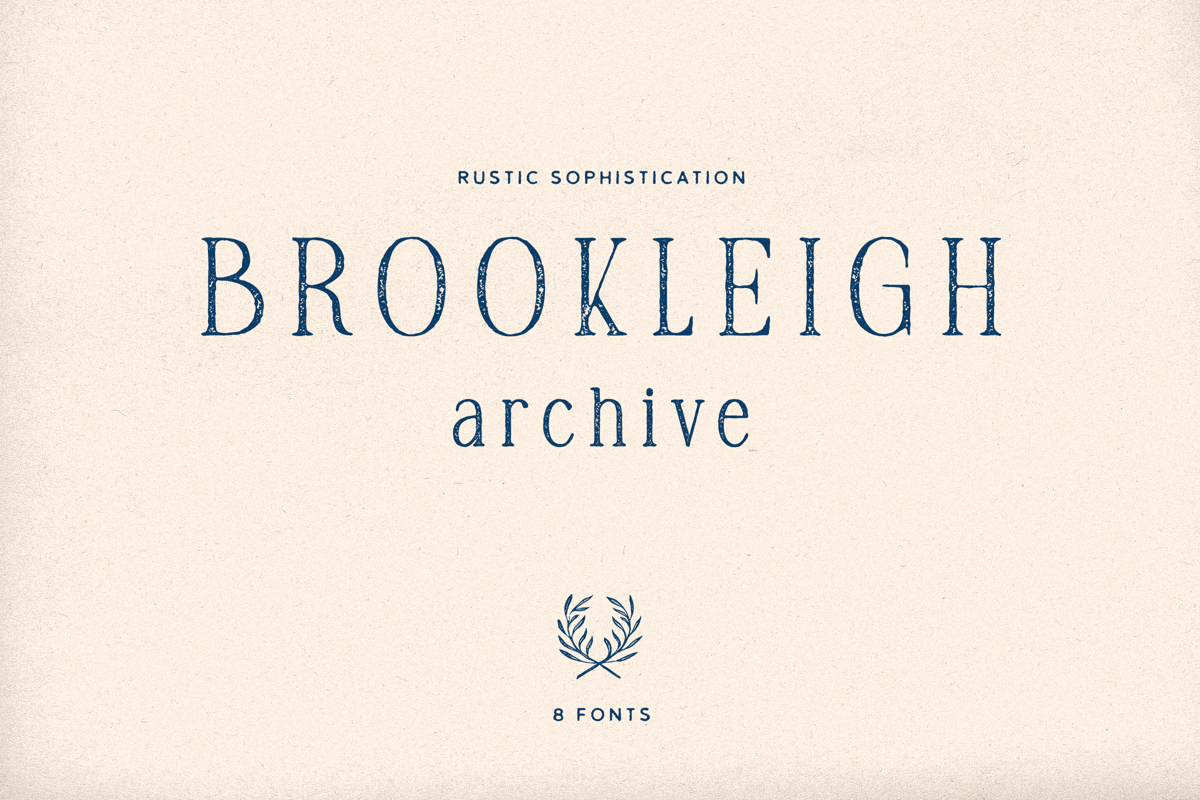 TC Brookleigh Arc Rough Font - Free Download