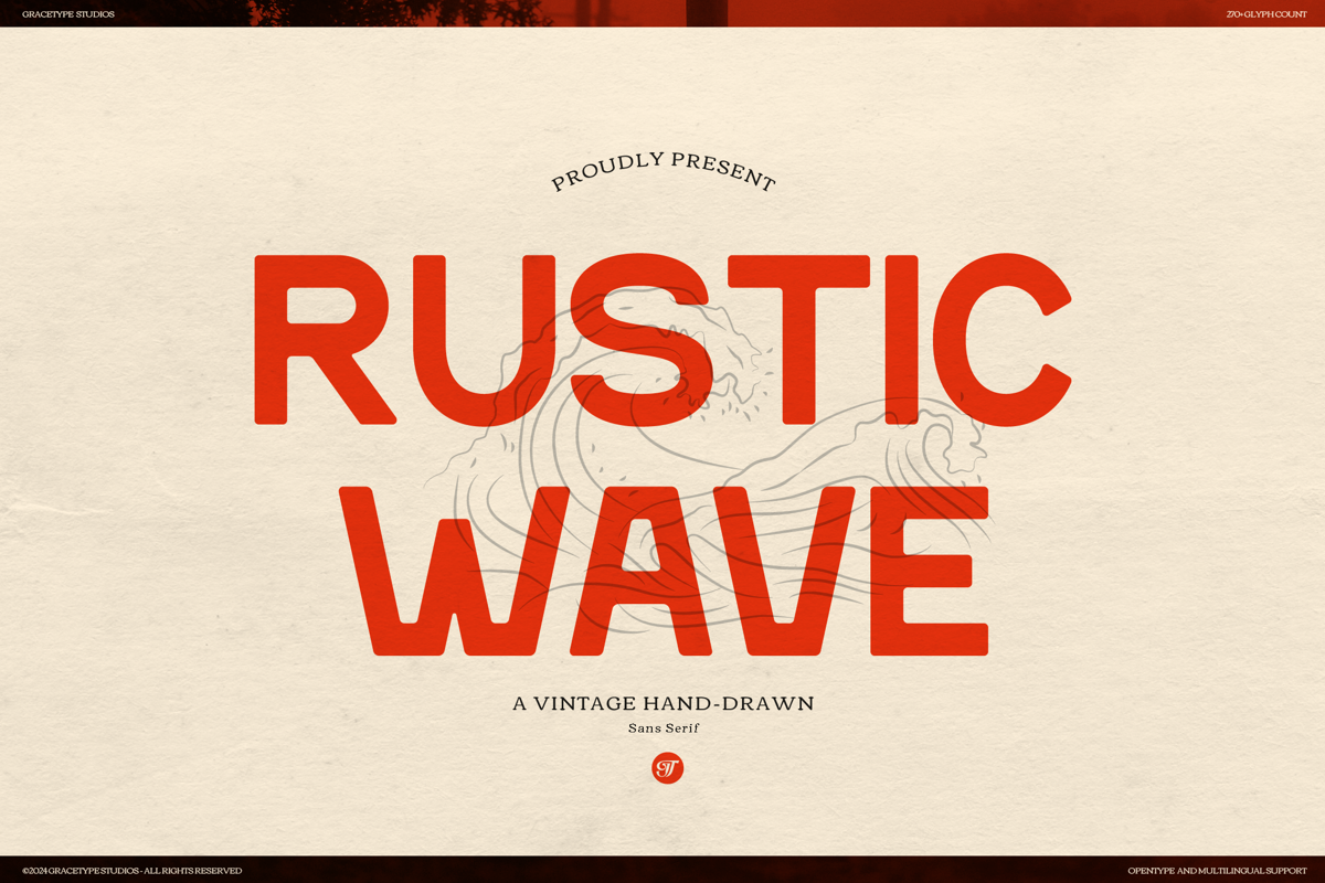 Rustic Wave Font - Free Download