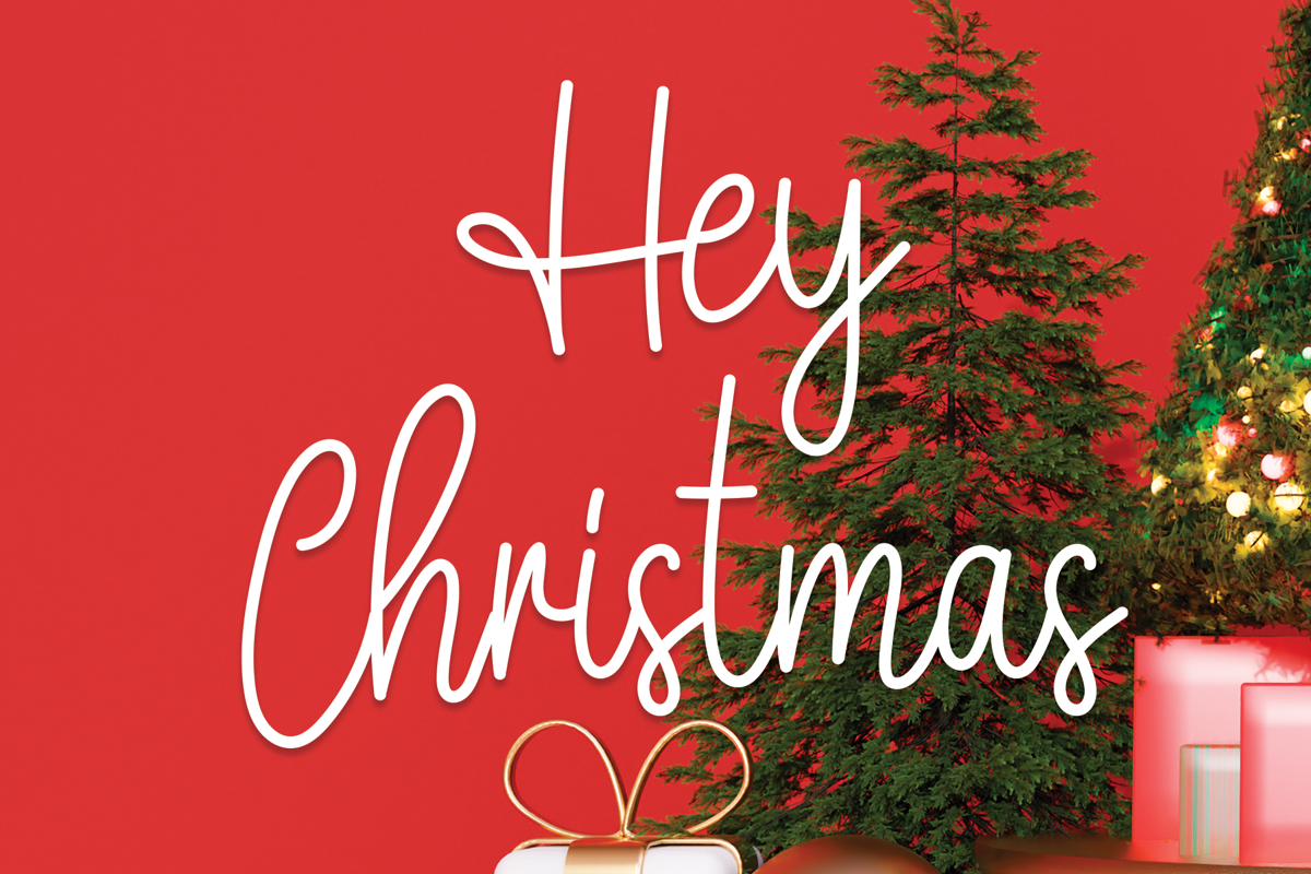 Hey Christmas Font | scratchones_creative | FontSpace
