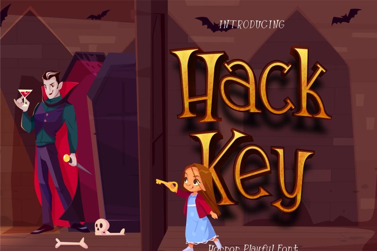 Hack Key Font | Nomlimofont | FontSpace