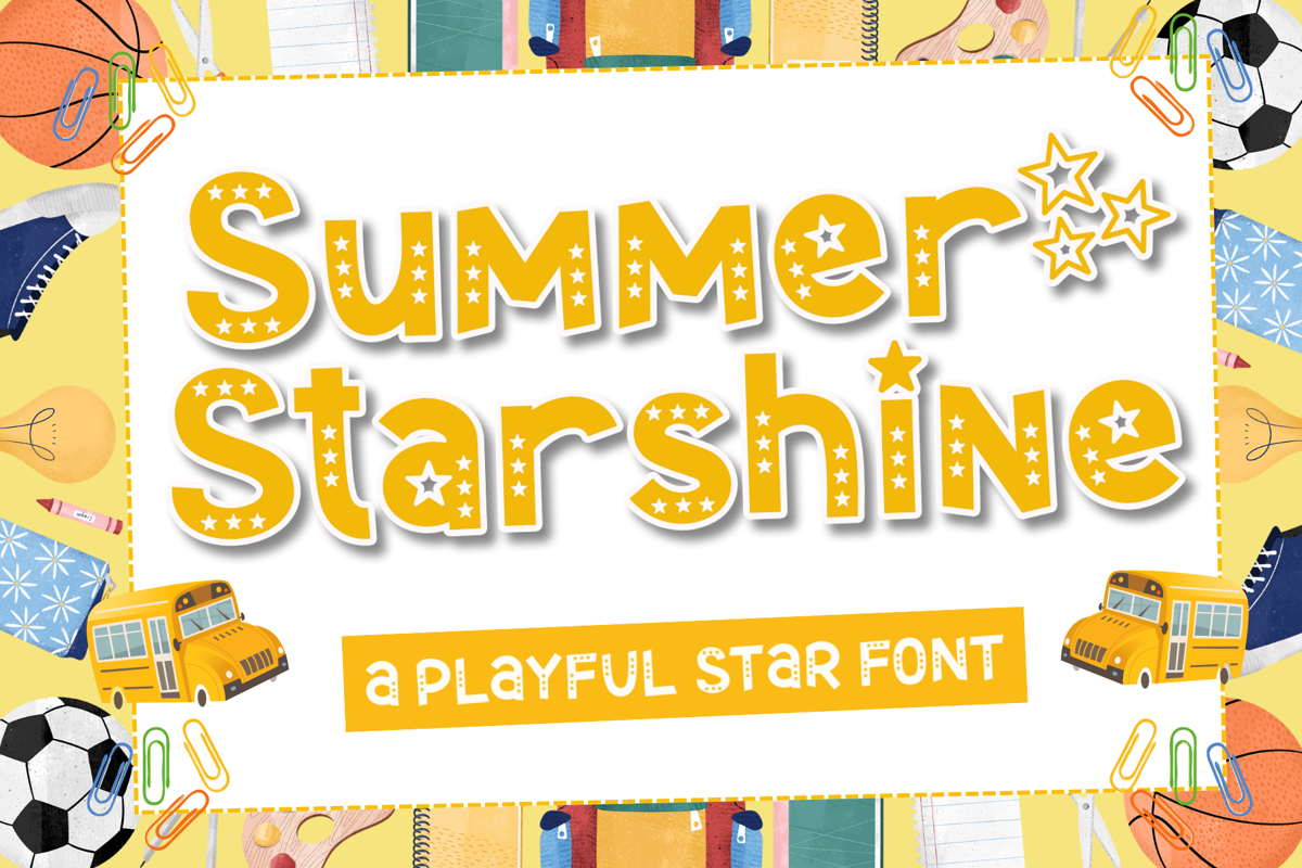 Summer Starshine Font - Free Download