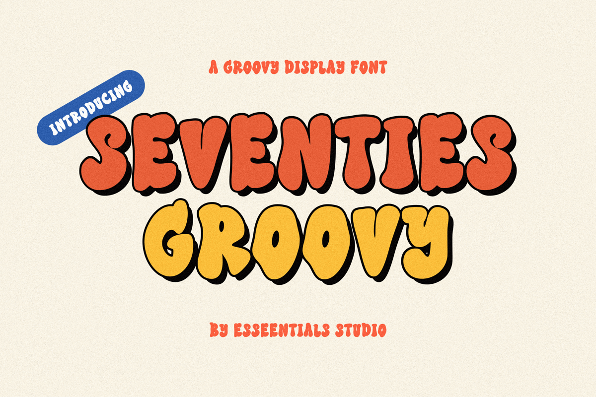 SEVENTIES GROOVY Font - Free Download