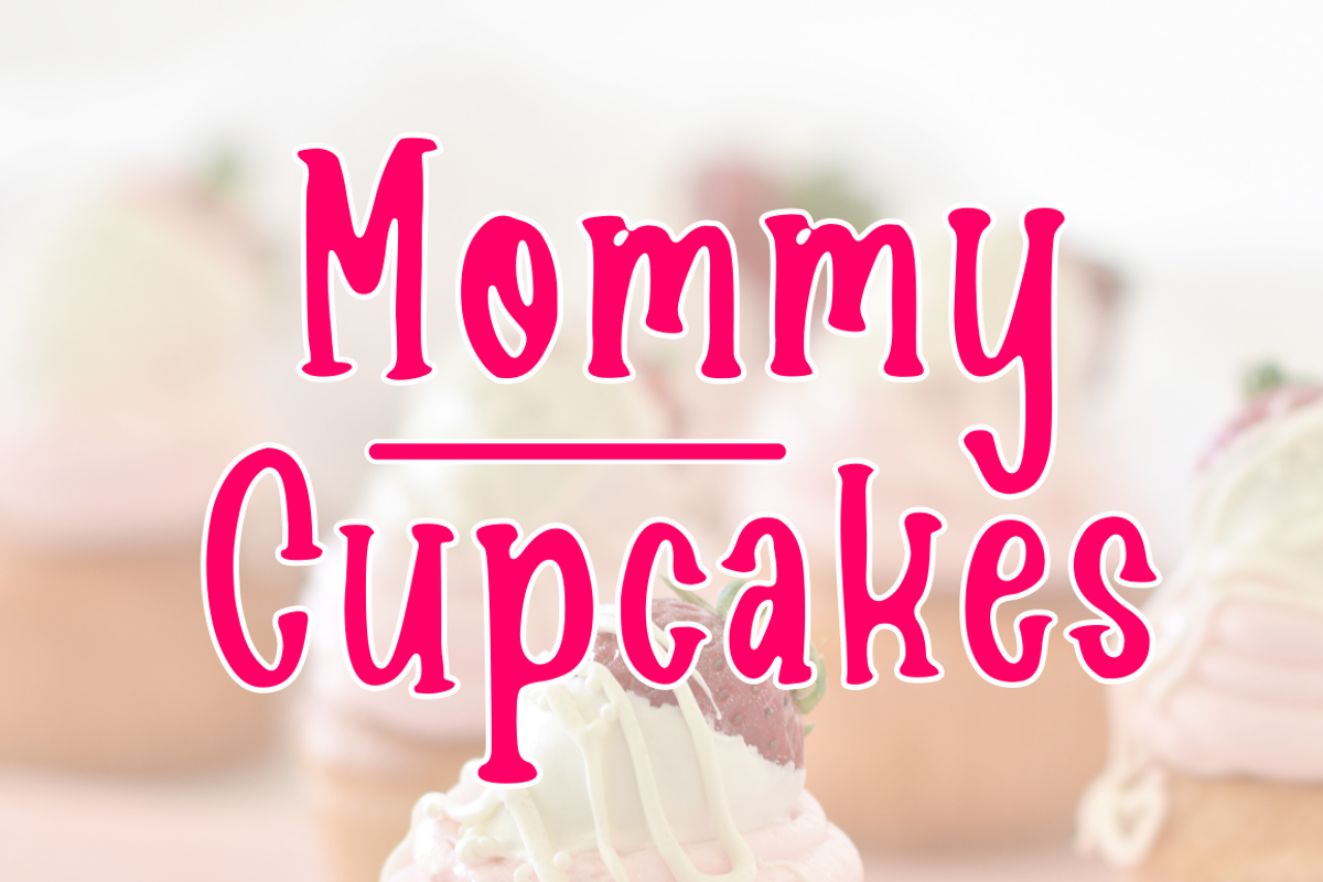 Mommy Cupcakes Font - Free Download