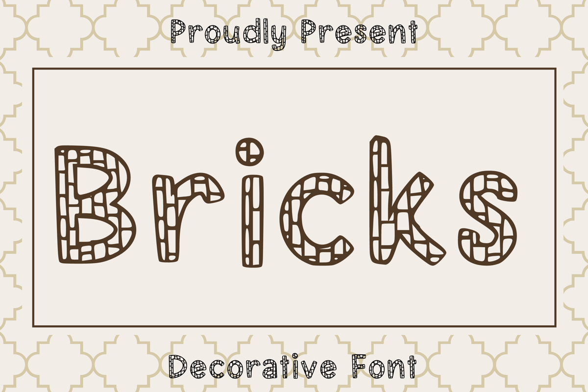 Bricks Font | Aisyah | FontSpace