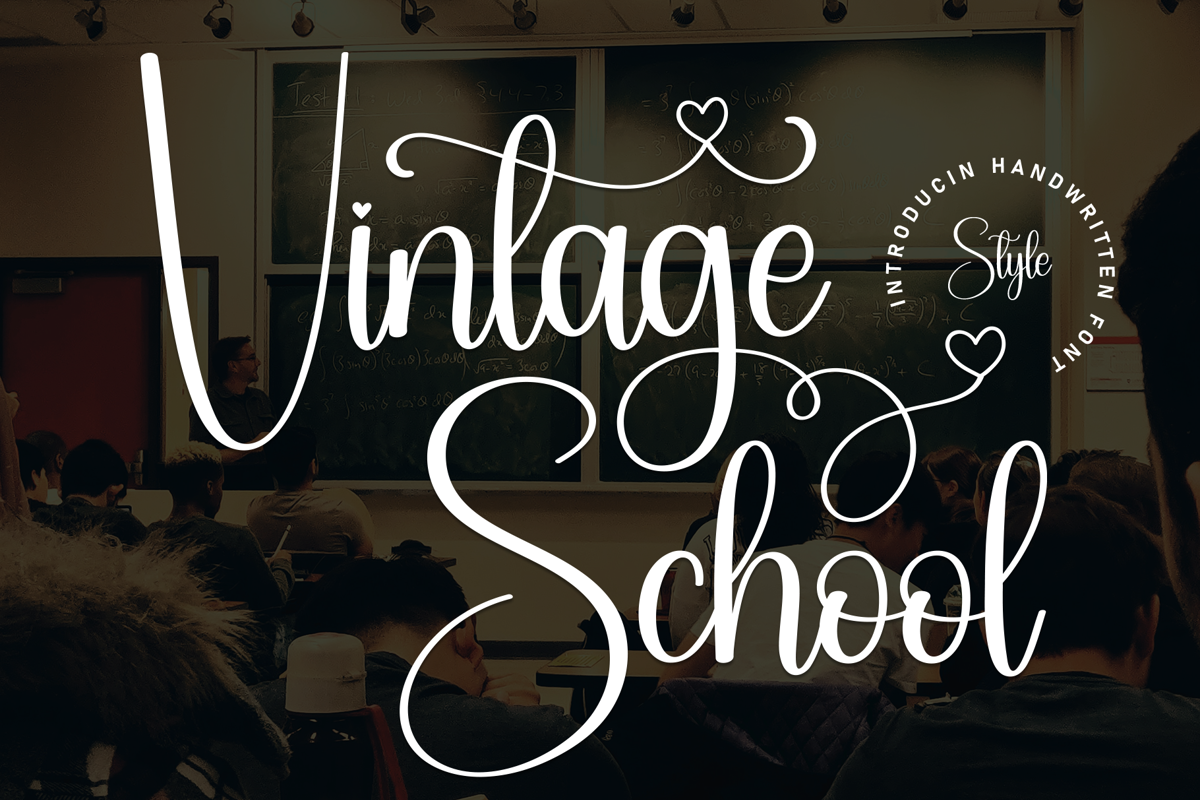 Vintage School Font - Free Download