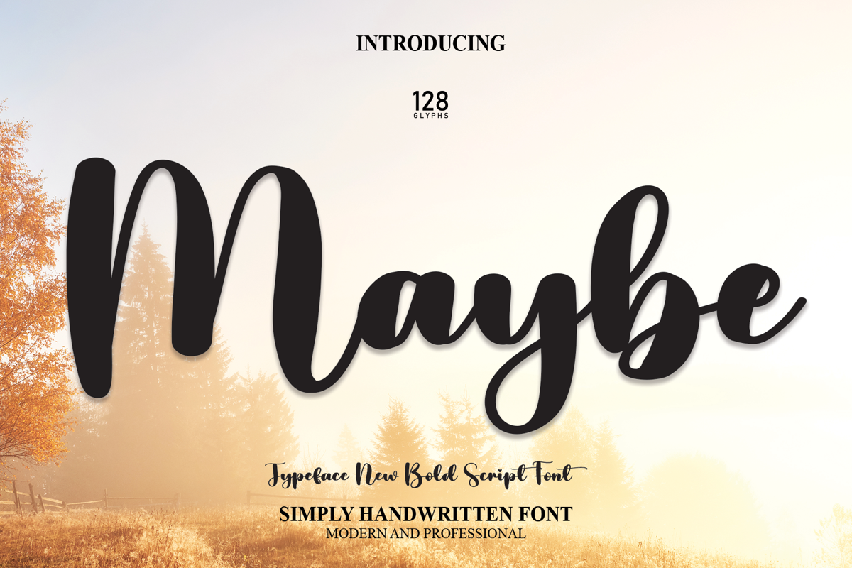 Maybe Font | scratchones_creative | FontSpace