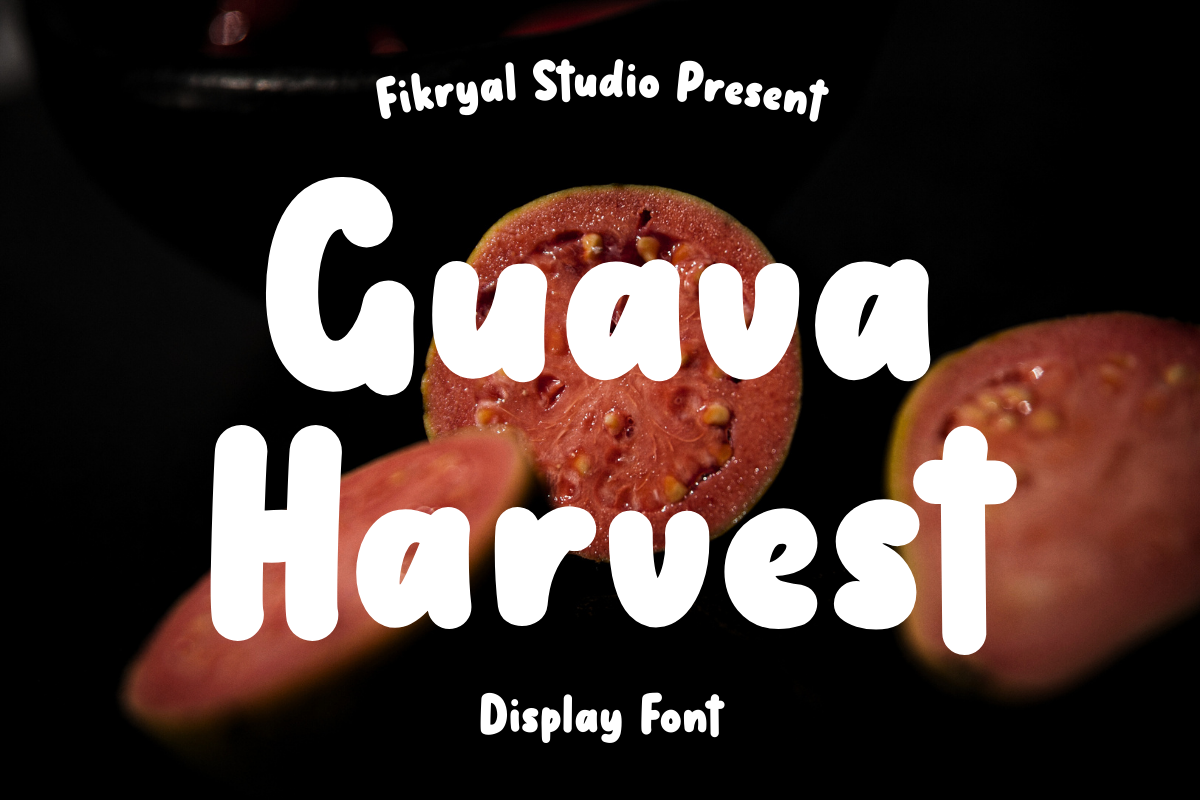 Guava Harvest Font | fikryalstudio | FontSpace