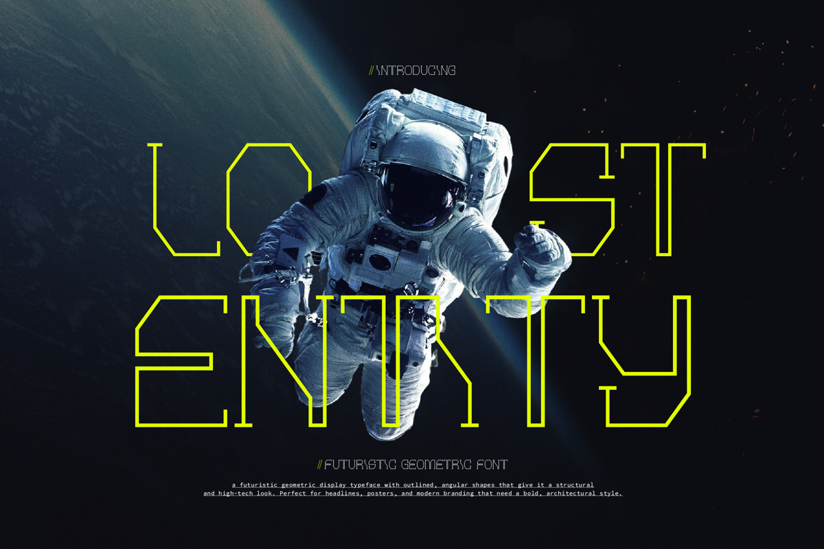 Lost Entity Font - Free Download
