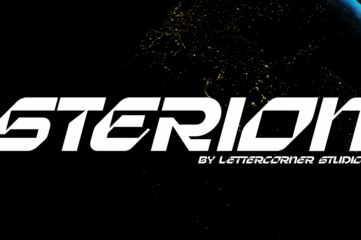 Sterion Font - Free Download