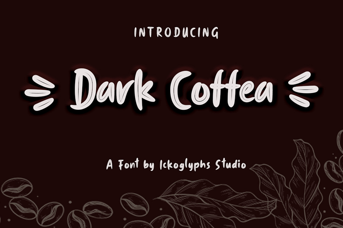 Dark Coffea Font - Free Download